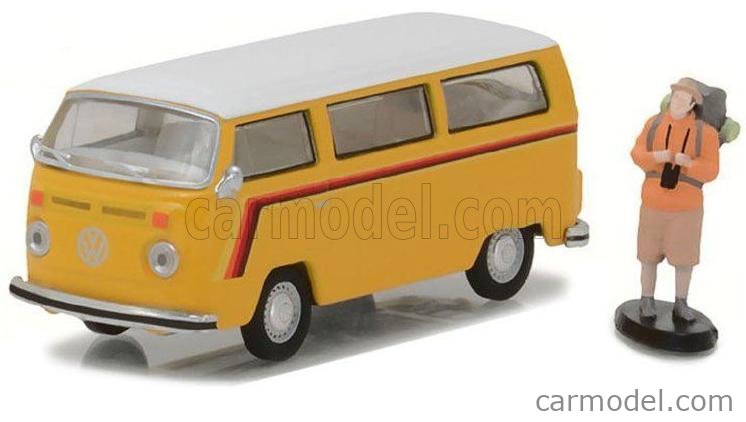 GREENLIGHT 97010 Scale 1/64 | VOLKSWAGEN T2 MINIBUS WITH BACKPACKER ...