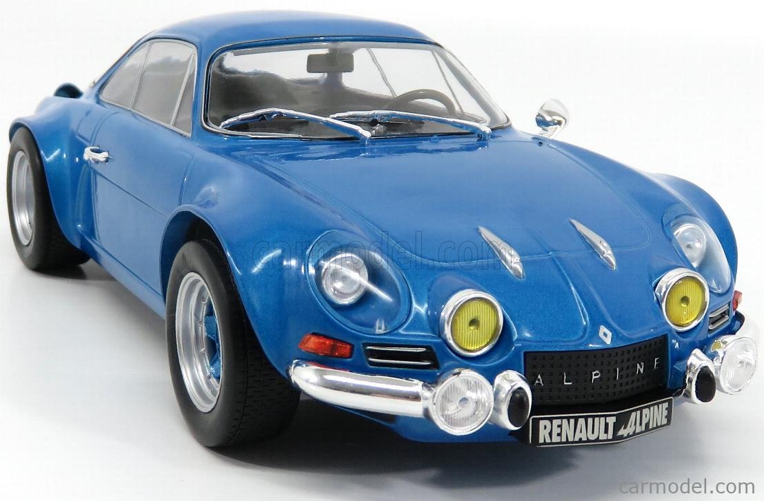 IXO-MODELS 18CM-C006 Scale 1/18 | RENAULT ALPINE A110 COUPE 1973 BLUE MET