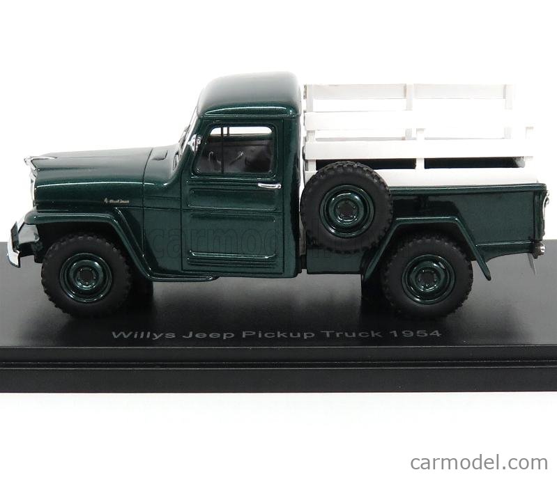 NEO SCALE MODELS NEO45804 Scale 1/43 | JEEP WILLYS TRUCK PICK-UP 1954 ...