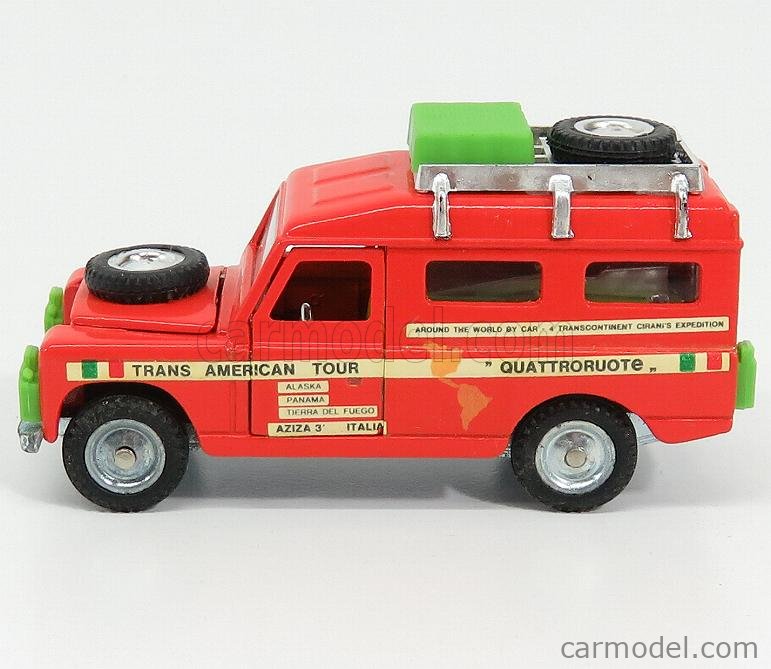 MEBETOYS MATTEL A40 Scale 1/43 | LAND ROVER LAND 110 TRANS AMERICAN ...