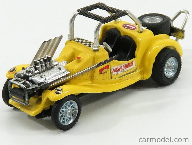 MERCURY-ITALY 69 Echelle 1/43 | FIAT BALILLA DRAGSTER JACK'S DEMON YELLOW