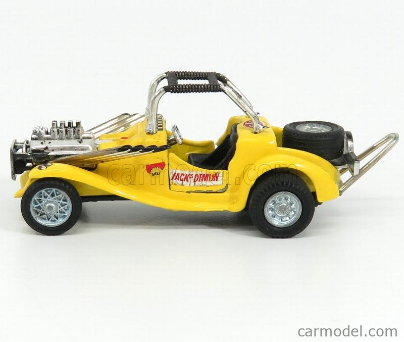 MERCURY-ITALY 69 Echelle 1/43 | FIAT BALILLA DRAGSTER JACK'S DEMON YELLOW