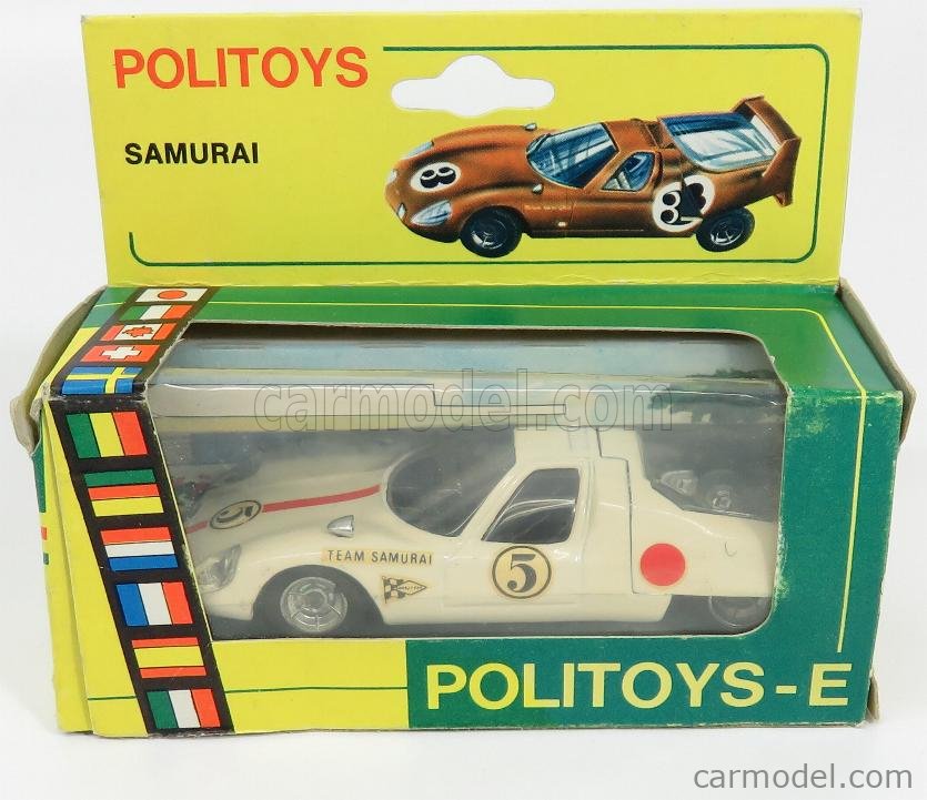 POLITOYS POLISTIL POLMS580 Escala 1/43 | BRE HINO SAMURAI N 5 TEAM ...