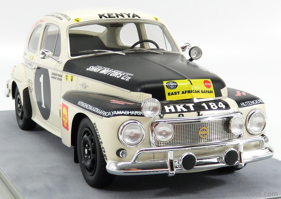 TECNOMODEL TM18-106A Echelle 1/18 | VOLVO PV544 N 1 WINNER RALLY EAST ...