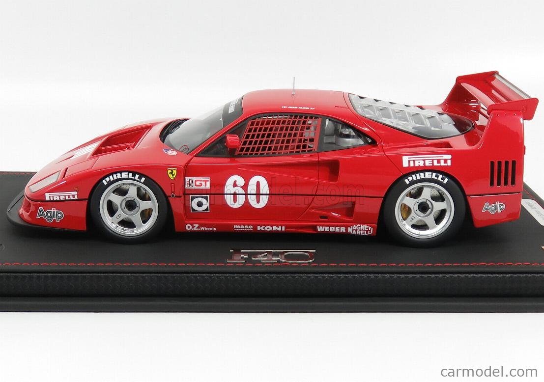 BBR-MODELS P18139BV Масштаб 1/18 | FERRARI F40 LM IMSA N 60 TOPEKA 1990 ...