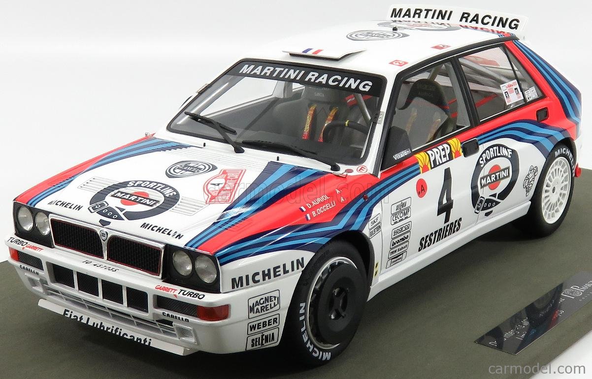 TOPMARQUES TMR12-01A Scale 1/12 | LANCIA DELTA HF INTEGRALE TOPMARQUES TMR12-01A Scale 1/12 | LANCIA DELTA HF INTEGRALE