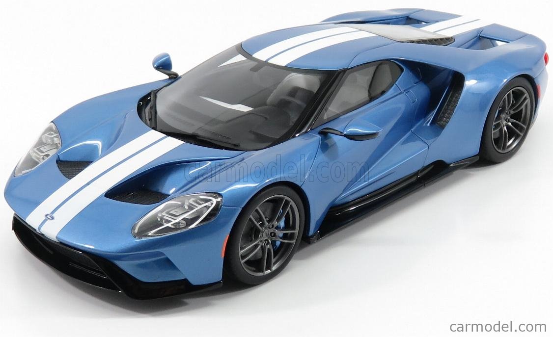 GT-SPIRIT ZM101 Scale 1/18 | FORD USA GT 2017 BLUE