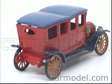 RAMI / Scale 1/43 | LEON BOLLEE DOUBLE BERLINE 1911 RED BLUE