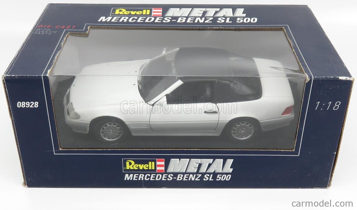 REVELL 08928 Scale 1/18 | MERCEDES BENZ S-CLASS SL500 CABRIOLET CLOSED ...