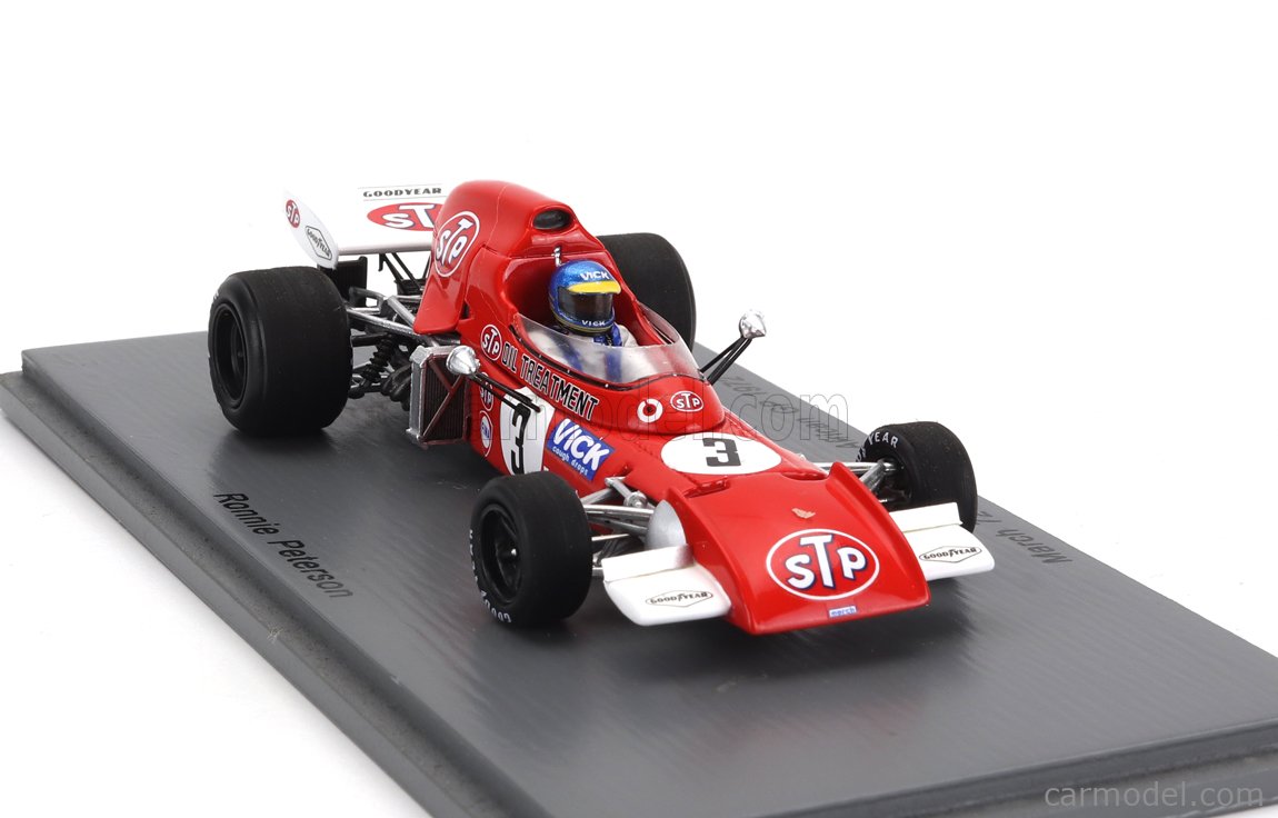 SPARK-MODEL S5365 Scale 1/43 | MARCH F1 721 N 3 5th SOUTH AFRICAN GP ...