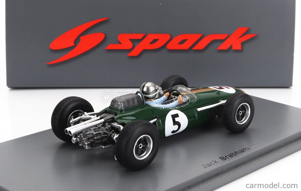 SPARK-MODEL S5251 Scale 1/43 | BRABHAM F1 BT7 N 5 MONACO GP 1964 JACK ...