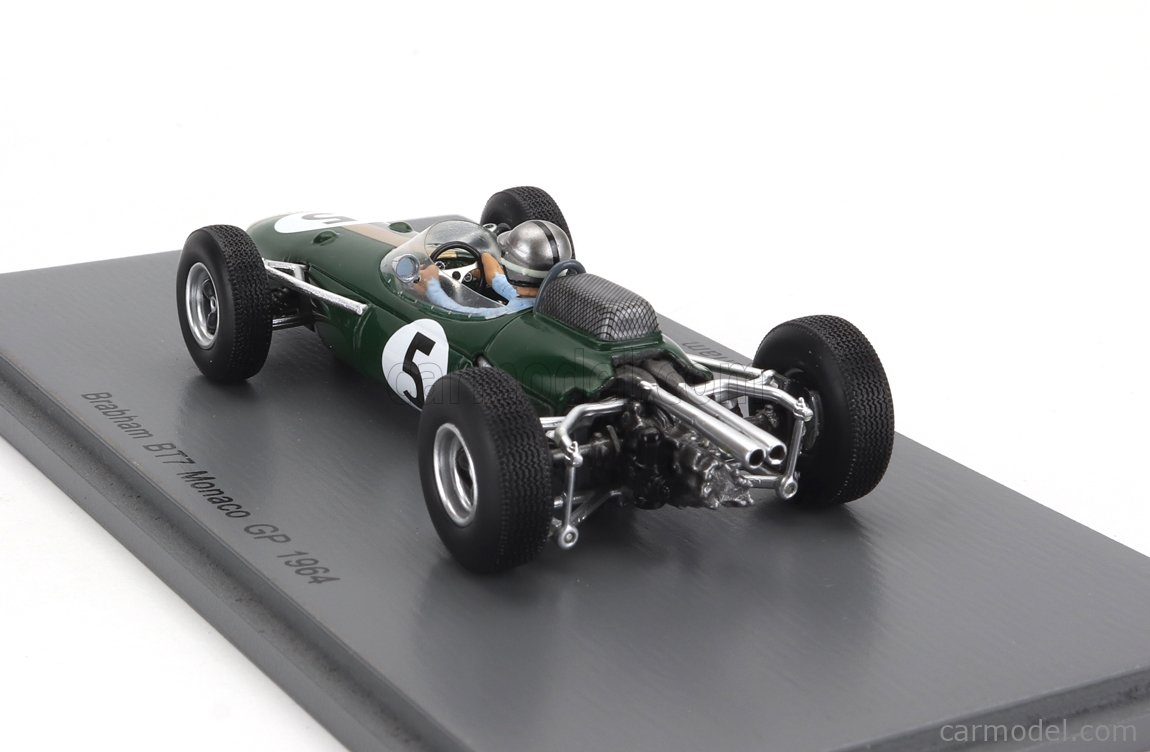 SPARK-MODEL S5251 Scale 1/43 | BRABHAM F1 BT7 N 5 MONACO GP 1964 JACK ...