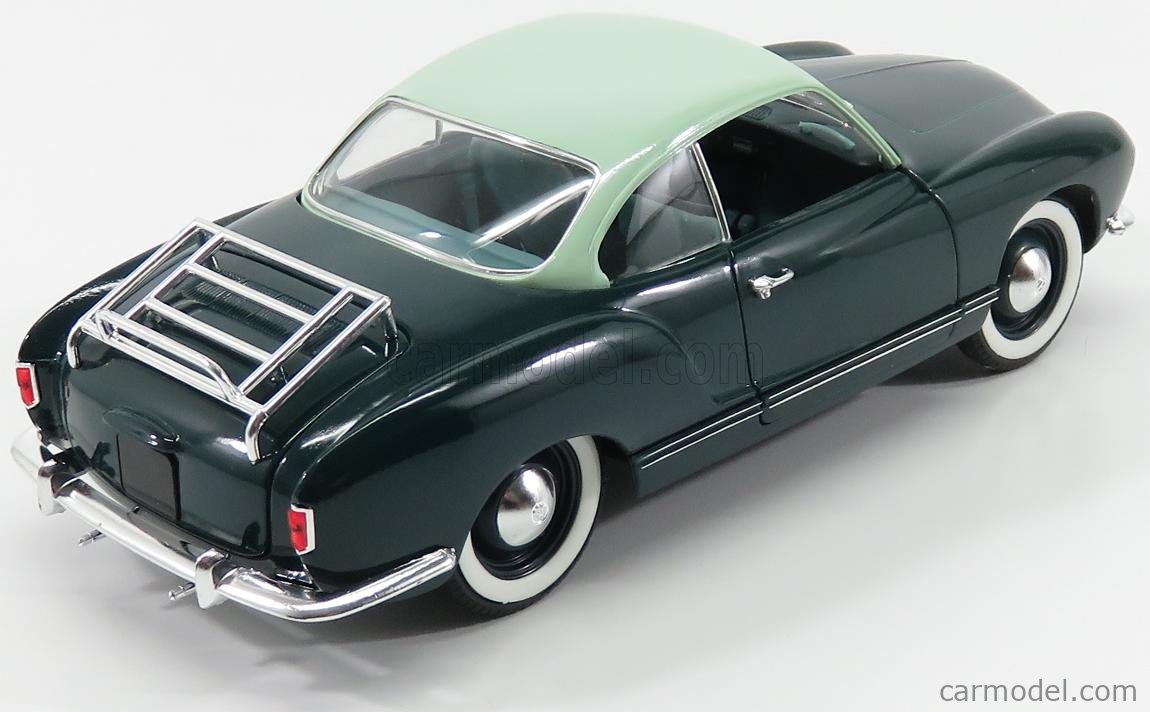 SOLIDO 8061 Scala 1/18 | VOLKSWAGEN KARMANN GHIA 1957 2 TONE GREEN