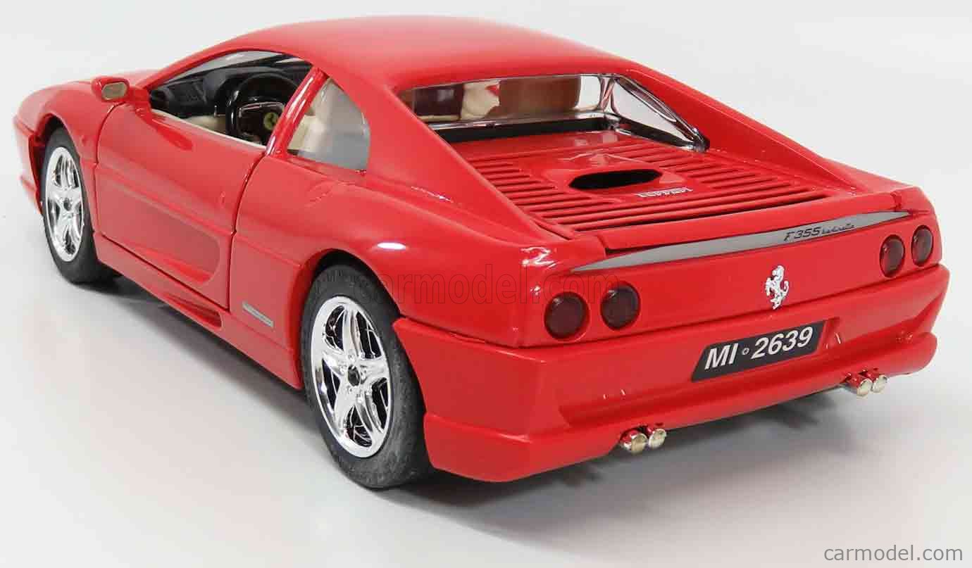 MAJORETTE 4419 Escala 1/18 | FERRARI F355 BERLINETTA 1995 RED