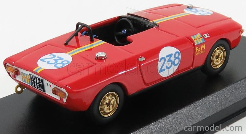 BEST-MODEL 9698 Scale 1/43 | LANCIA FULVIA SPIDER SPECIAL HF N 238 ...