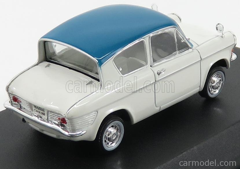 NOREV 800631 Scale 1/43 | MAZDA CAROL 360 1962 WHITE BLUE