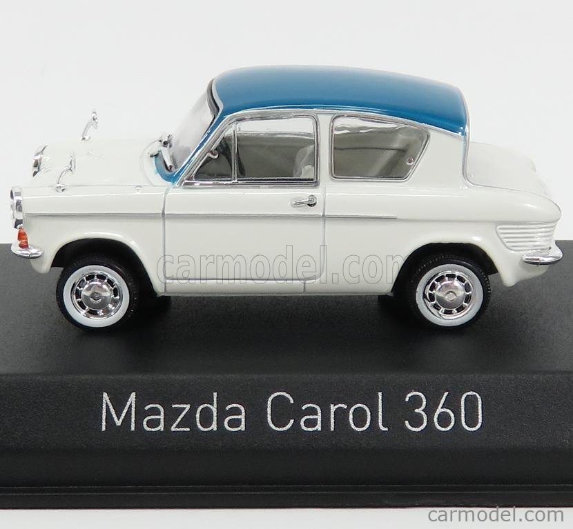 NOREV 800631 Scale 1/43 | MAZDA CAROL 360 1962 WHITE BLUE