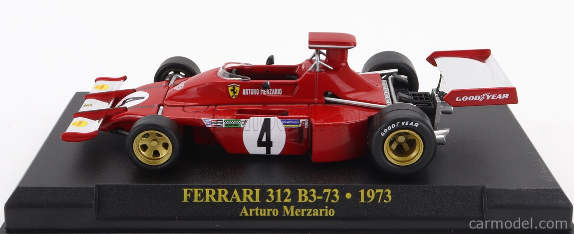 EDICOLA FERF1COL071 Scale 1/43 | FERRARI F1 312 B3-73 N 4 SEASON 1973 ...