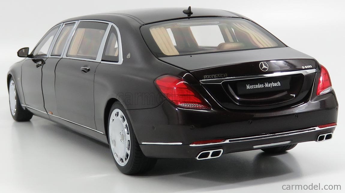 AUTOART 76299 Scale 1/18 | MERCEDES BENZ S-CLASS S600 PULLMAN 2016 DARK ...