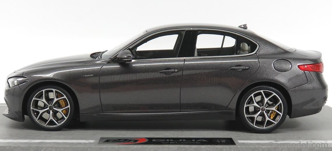 BBR-MODELS BBRC1829F Scale 1/18 | ALFA ROMEO GIULIA VELOCE 2016 GRIGIO ...