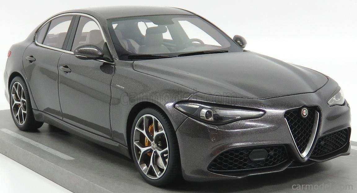 BBR-MODELS BBRC1829F Scale 1/18 | ALFA ROMEO GIULIA VELOCE 2016 GRIGIO ...