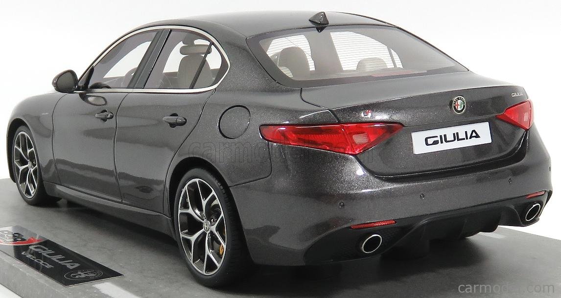 BBR-MODELS BBRC1829F Scale 1/18 | ALFA ROMEO GIULIA VELOCE 2016 GRIGIO ...