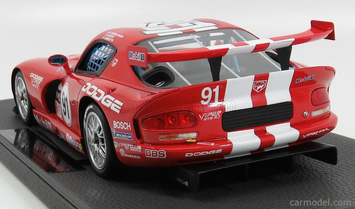 TOPMARQUES TOP042B Scale 1/18 | DODGE VIPER GTS-R 8.0L V10 TEAM ORECA N ...