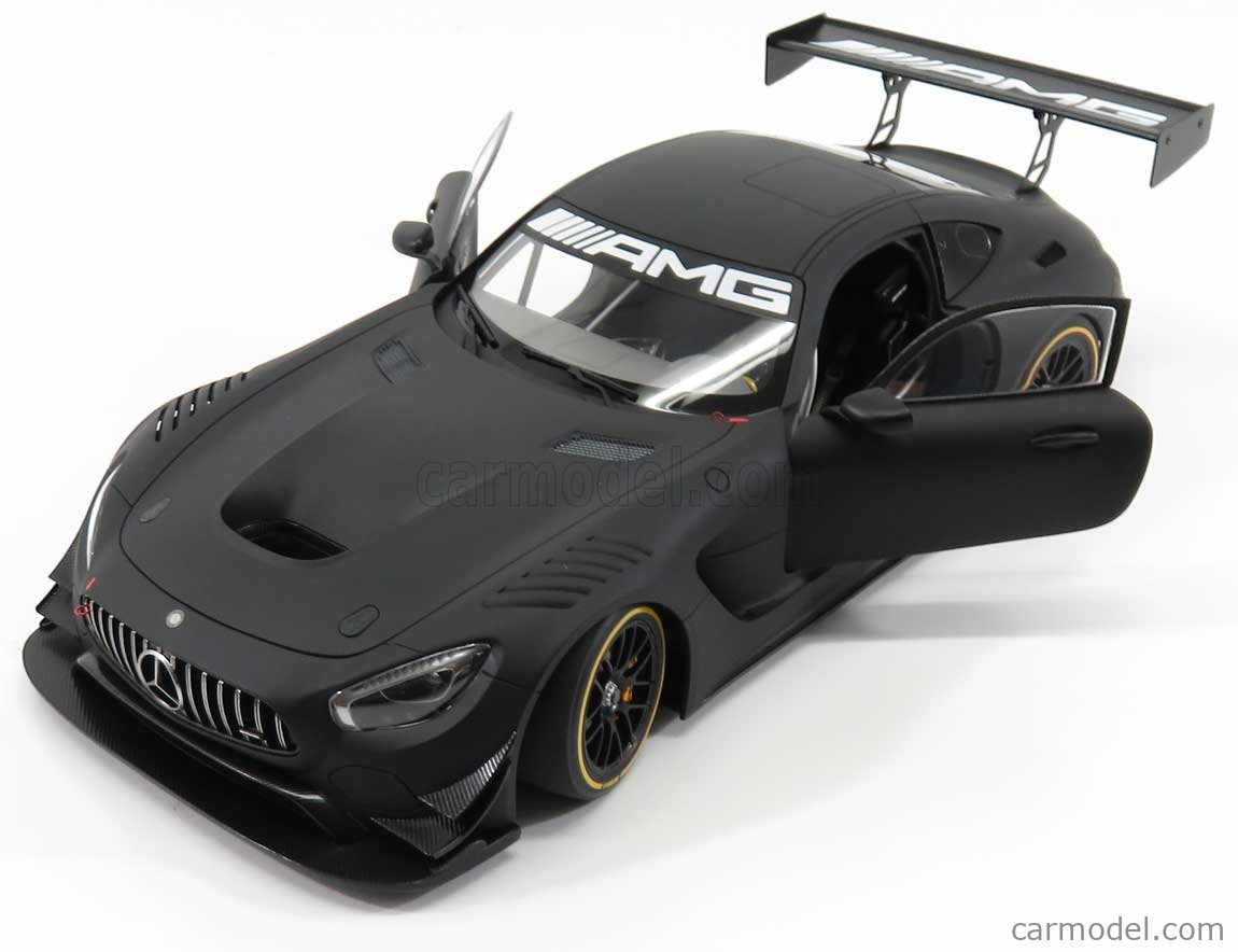 AUTOART 81532 Scale 1/18 | MERCEDES BENZ GT-S AMG GT3 2016 MATT BLACK