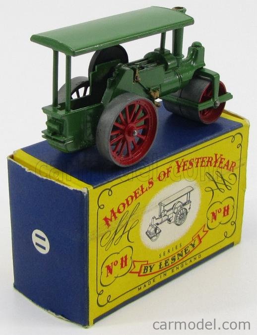 MATCHBOX Y11 Scale 1/80 | AVELING AVELING & PORTER STEAM ROLLER GREEN