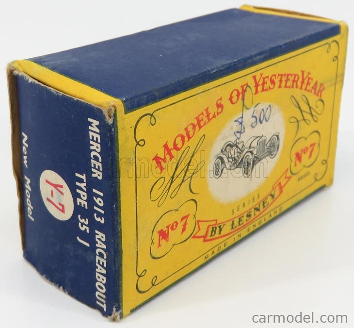 MATCHBOX Y7 Scale 1/43 | MERCER RACEABOUT TYPE 35J 1913 PINK MET