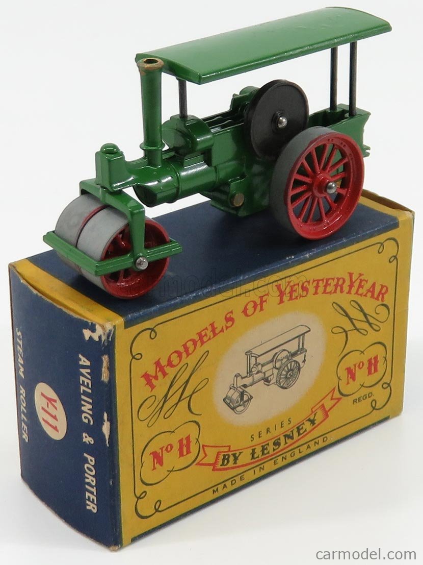 MATCHBOX Y11 Scale 1/80 | AVELING AVELING & PORTER STEAM ROLLER GREEN