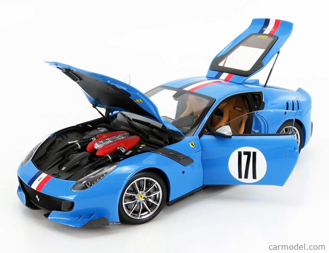 BBR-MODELS BBR182108DIE Escala 1/18 | FERRARI F-12 TDF N 171 2015 LIGHT ...
