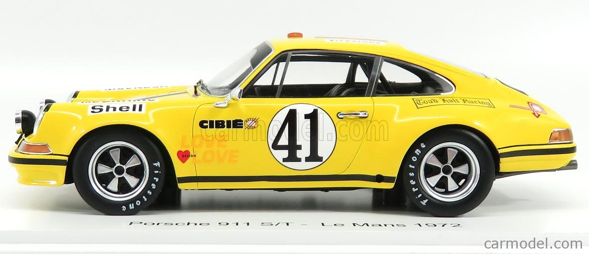 SPARK-MODEL WAX02100035 Escala 1/18 | PORSCHE 911 S/T COUPE TEAM TOAD ...