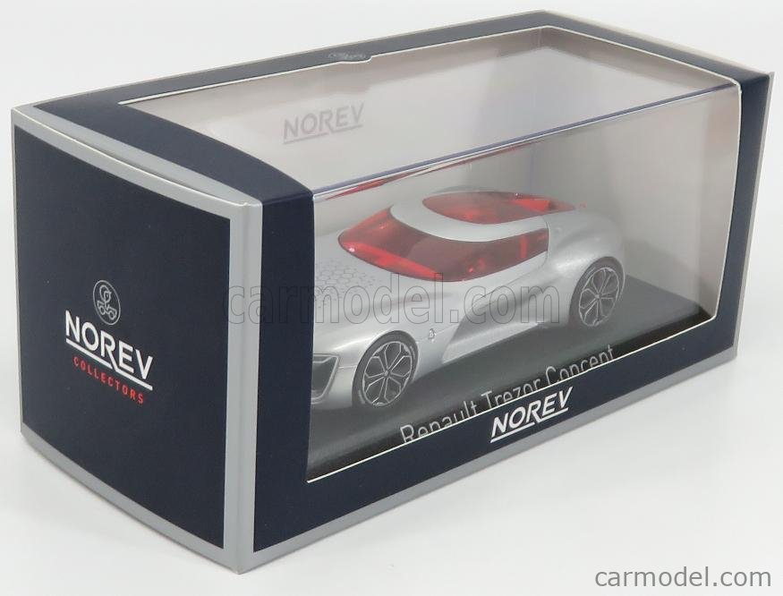 NOREV 517961 Scale 1/43 | RENAULT TREZOR SALON DE PARIS 2016 SILVER