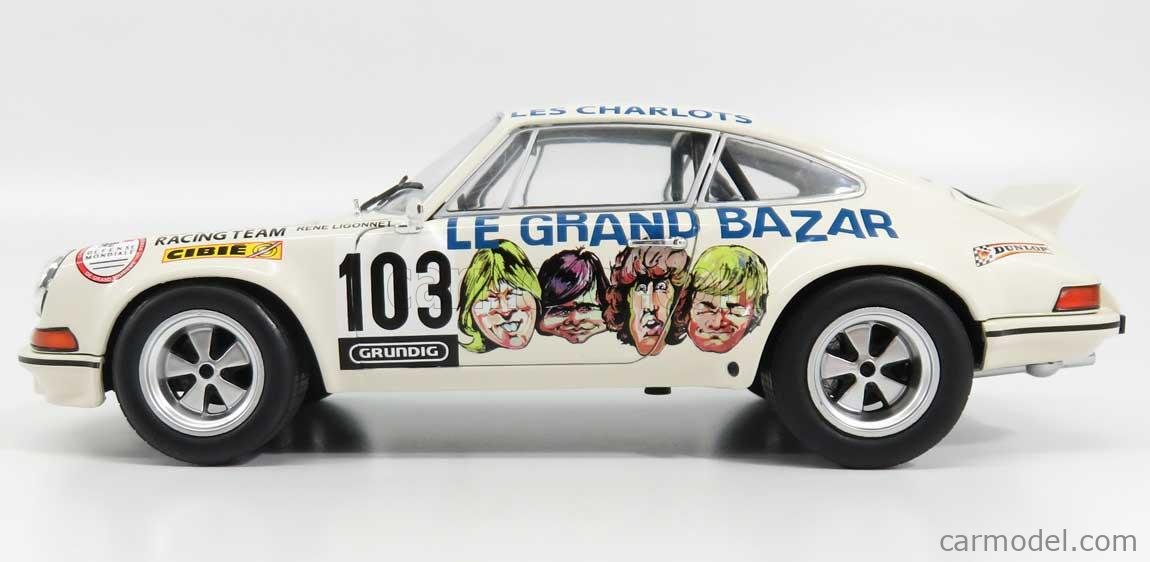 SOLIDO 1801106 Масштаб 1/18 | PORSCHE 911 CARRERA RS 2.7 LE GRAND BAZAR ...