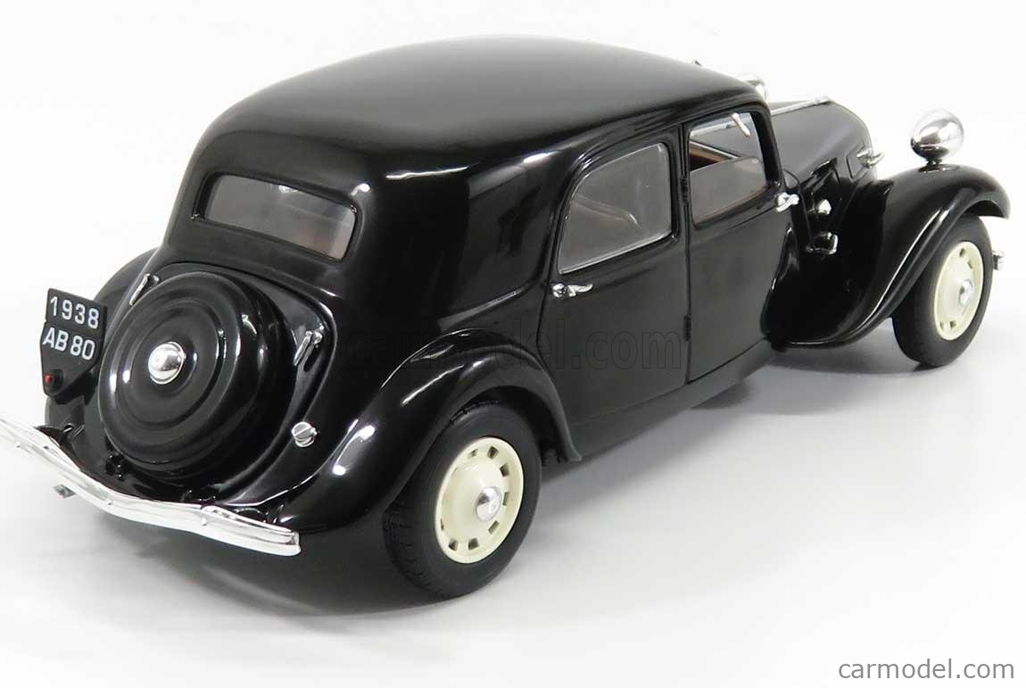 SOLIDO 1800903 Scale 1/18 | CITROEN 11CV TRACTION 1937 BLACK