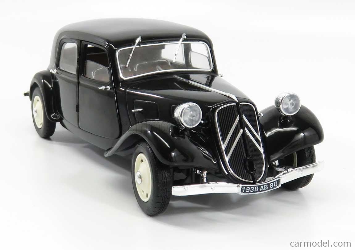 SOLIDO 1800903 Scale 1/18 | CITROEN 11CV TRACTION 1937 BLACK