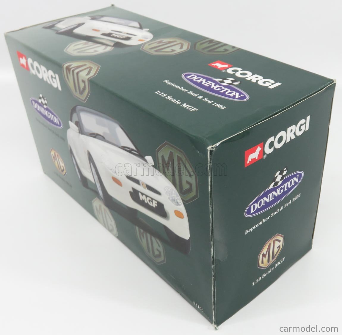 CORGI 95100 Scale 1/18 | MG MGF DONINGTON 1995 WHITE