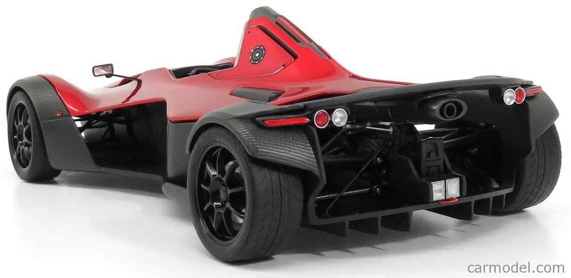 AUTOART 18119 Scale 1/18 | BAC MONO ROADSTER 2009 RED MET