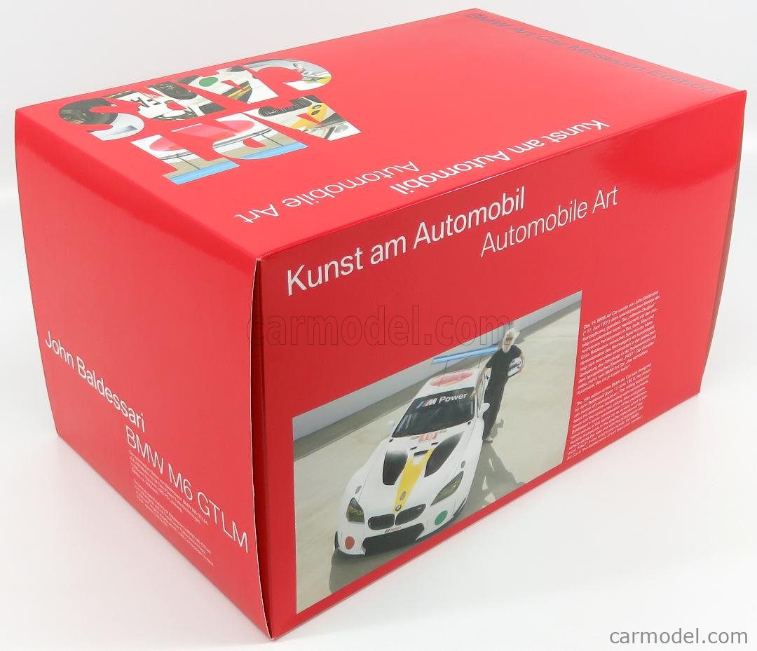 KYOSHO 80432447953 Escala 1/18 | BMW 6-SERIES M6 TEAM BMW MOTORSPORT N ...