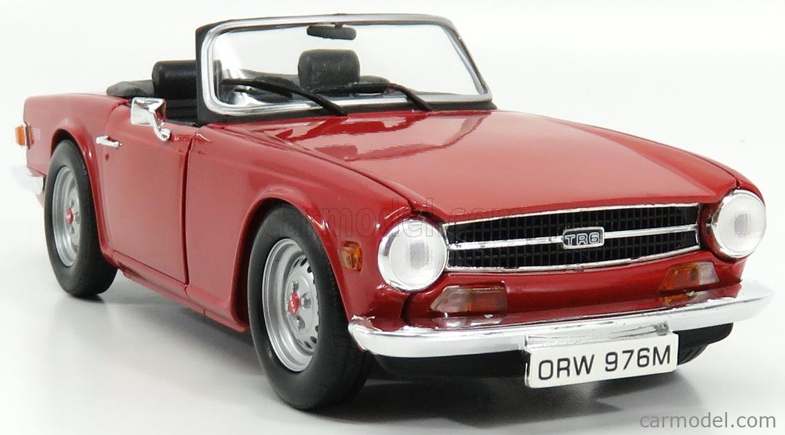 ERTL 07884 Scale 1/18 | TRIUMPH TR6 SPIDER 1969 RED