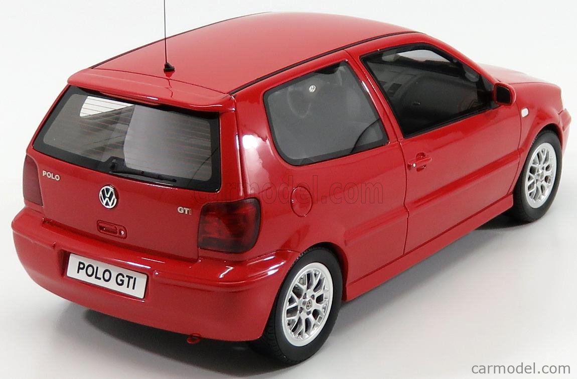 OTTO-MOBILE OT270 Scala 1/18 | VOLKSWAGEN POLO GTi 2001 RED