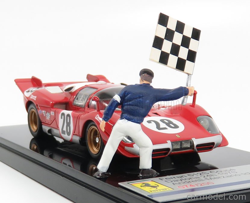 TECNOMODEL TM03 Scale 1/43 | FERRARI 512S COUPE TEAM SCUDERIA FERRARI N ...