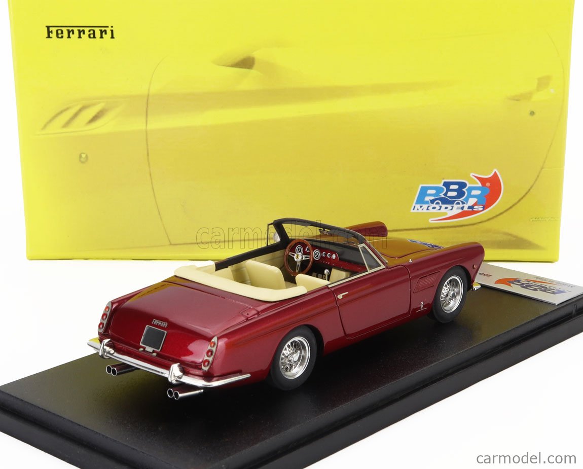 BBR-MODELS BBR229A Scale 1/43 | FERRARI 250 GTE CABRIOLET OPEN 1961 ...