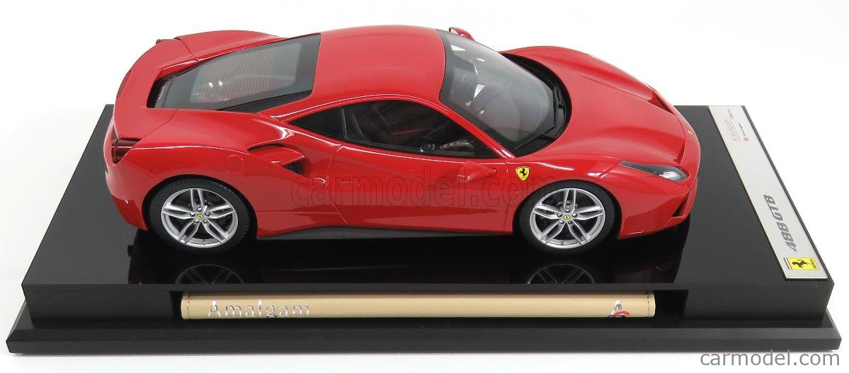 AMALGAM M5927 Масштаб 1/18 | FERRARI 488 GTB COUPE 2015 RED