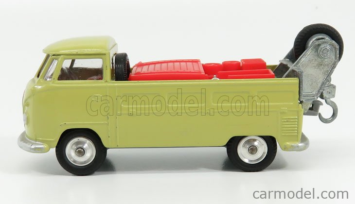 CORGI 490 Scale 1/43 | VOLKSWAGEN T1 PICK-UP BREAKDOWN TRUCK MUSTARD