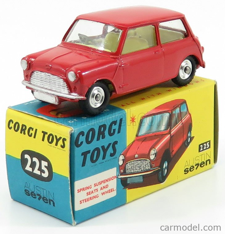 CORGI 225 Echelle 1/43 | AUSTIN SEVEN (MINI) RED