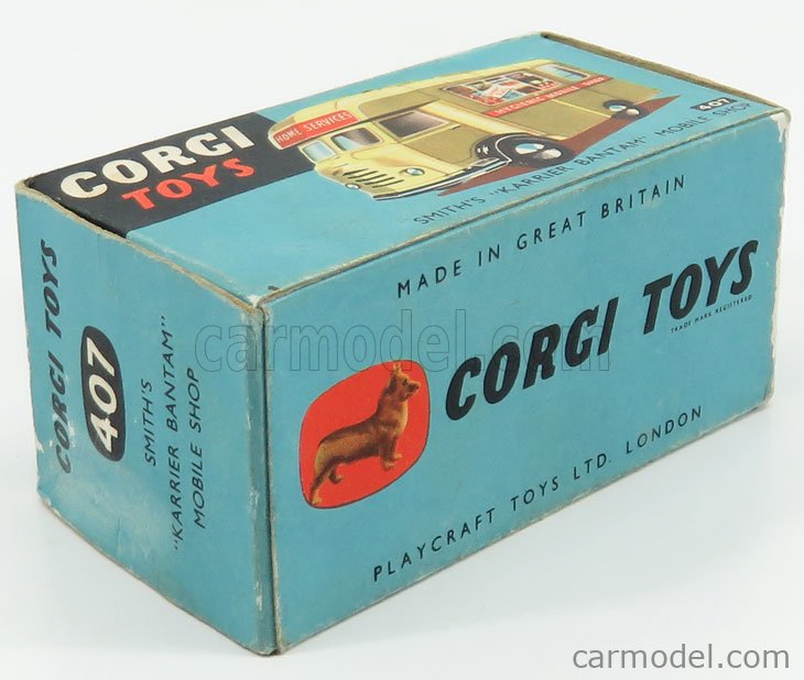 CORGI 407 Масштаб 1/43 | KARRIER SMITH'S BANTAM MOBILE SHOP VERY LIGHT ...