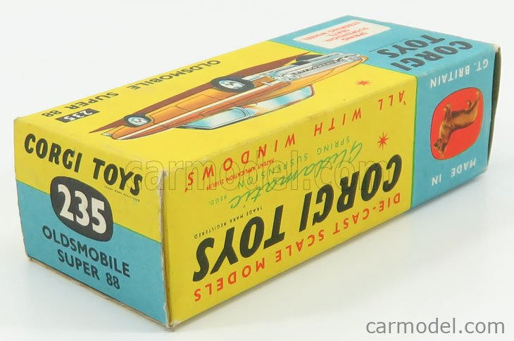 CORGI 235 Масштаб 1/43 | OLDSMOBILE SUPER 88 LIGHT BLUE MET