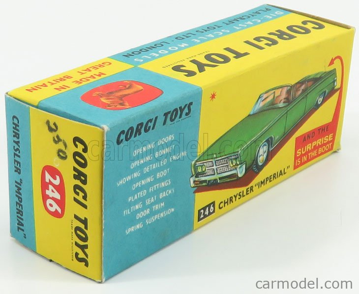 CORGI 246 Scale 1/43 | CHRYSLER IMPERIAL BORDEAUX